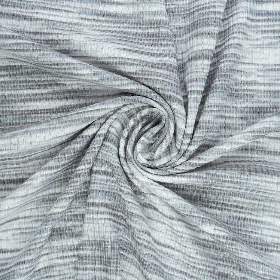 Gray Strata 4x2 Rib Knit Knit Basics KnitFabric.com