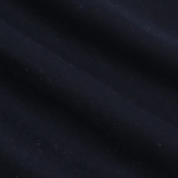 Dark Navy Wool Coating - KnitFabric.com