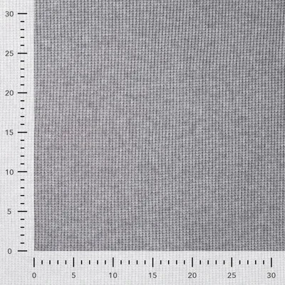 Heather Gray Heavy Sweater Rib Knit - KnitFabric.com