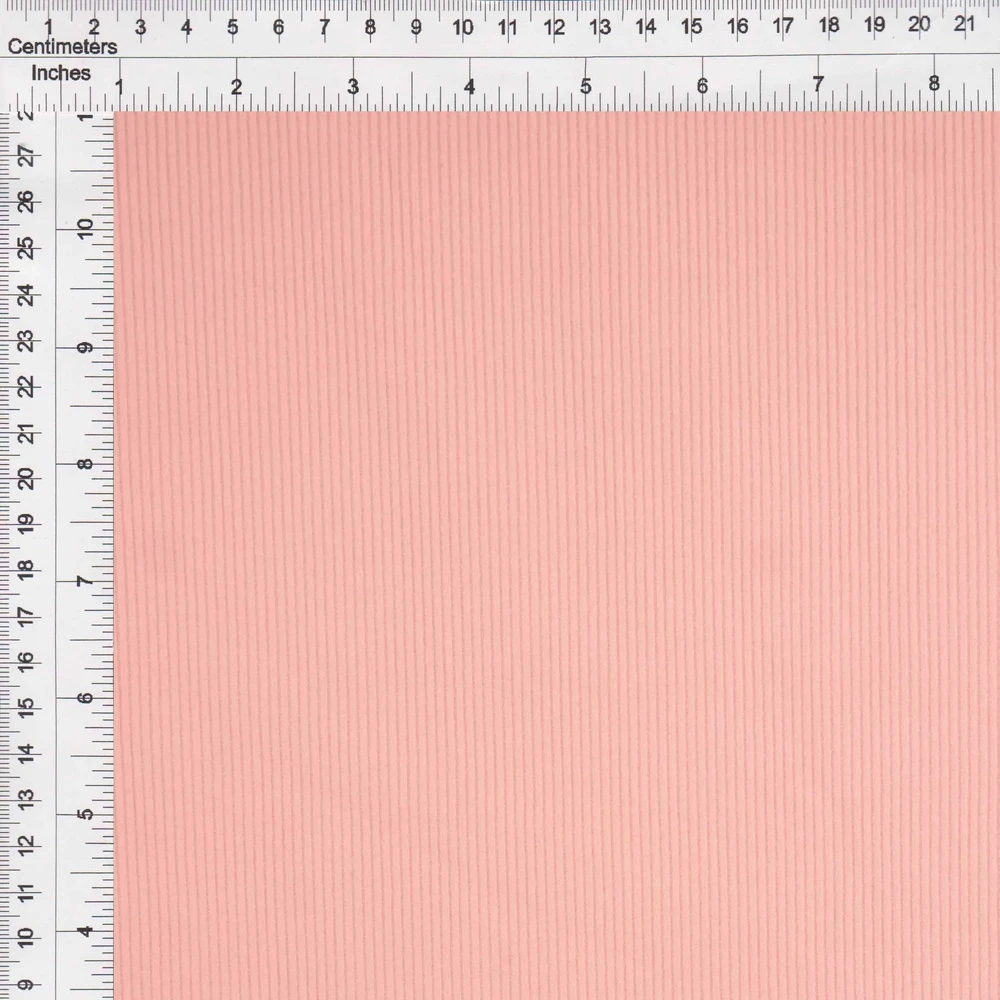 Light Pink Fleece Rib Knit - KnitFabric.com