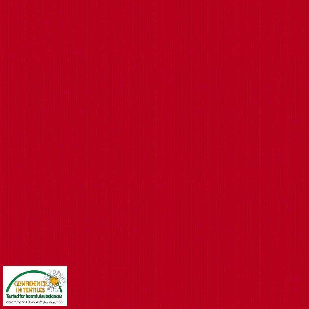 Stof Fabrics Red Rib Knit STOF KnitFabric.com
