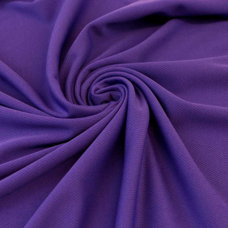 Purple Dimple Mesh Knit Basics KnitFabric.com