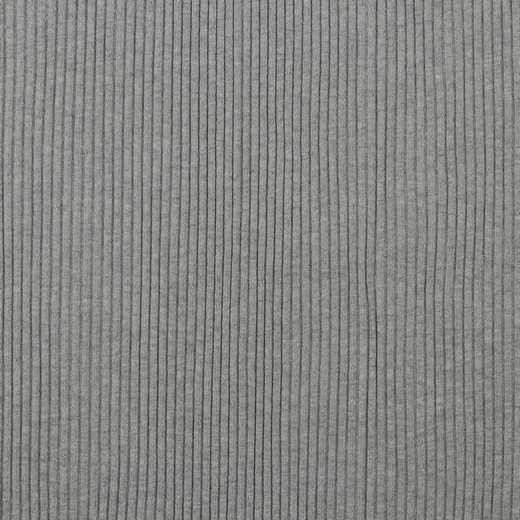 Gray Heavy Rib Knit Euro Knits KnitFabric.com