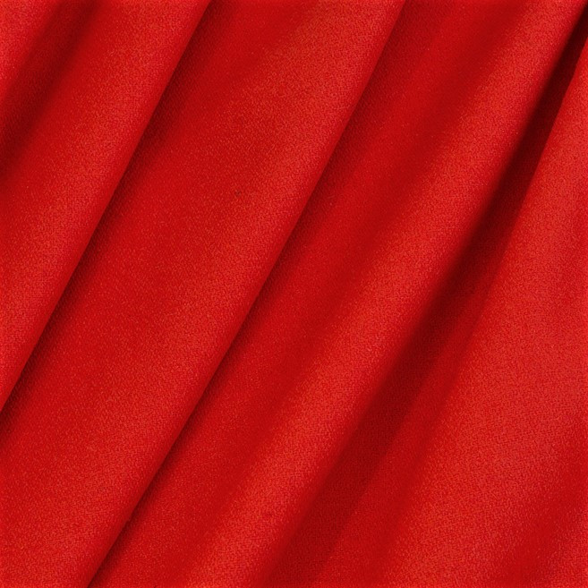 Red Wool Coating - KnitFabric.com