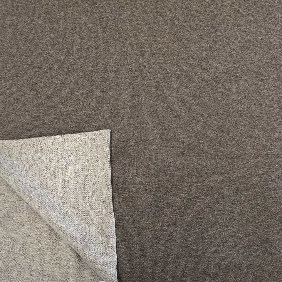 Brown French Terry Knit Euro Knits KnitFabric.com