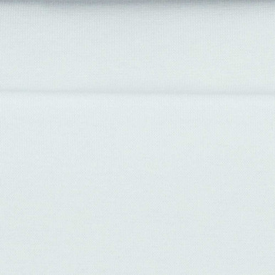 White Organic 1x1 Rib Knit Euro Knits KnitFabric.com