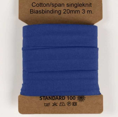 Royal Blue Lycra Binding - 3 Meter Package Euro Knits KnitFabric.com