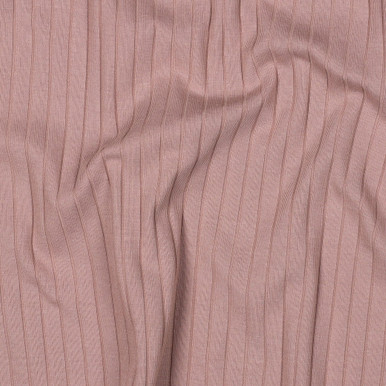 Powder 8x2 Jersey Rib Knit - KnitFabric.com