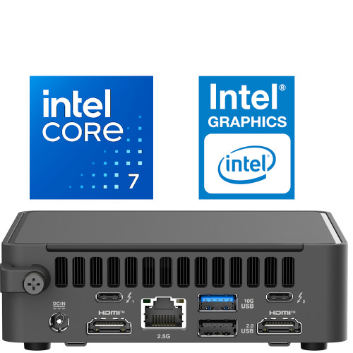ASUS NUC 15 Pro NUC15CRKC7 Mini PC | Intel Core i7 | Compact High ...