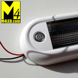 LED Dome Light Fixture with Touch Switch