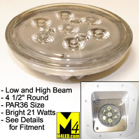 Sealed 18w LED Floodlight for RVs and Trailers