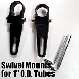 1.75" Tube mounts for LED light bars