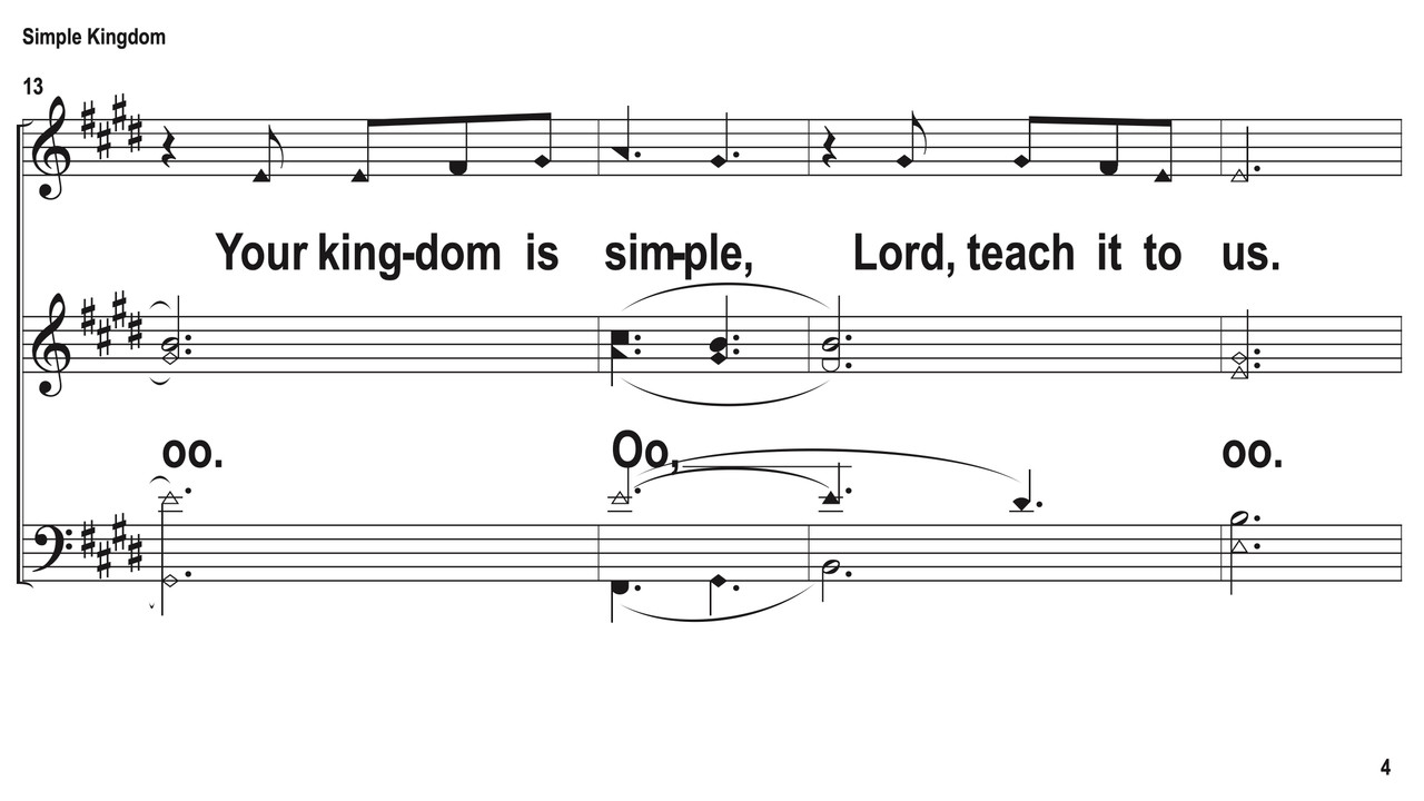 Simple Kingdom (Song Slides) - fearless4You.com