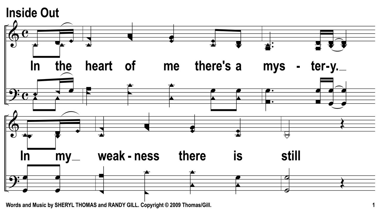Inside Out (Song Slides)