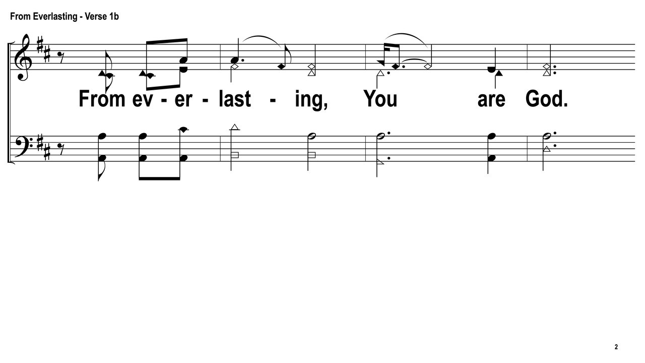 From Everlasting Song Slides - fearless4You.com