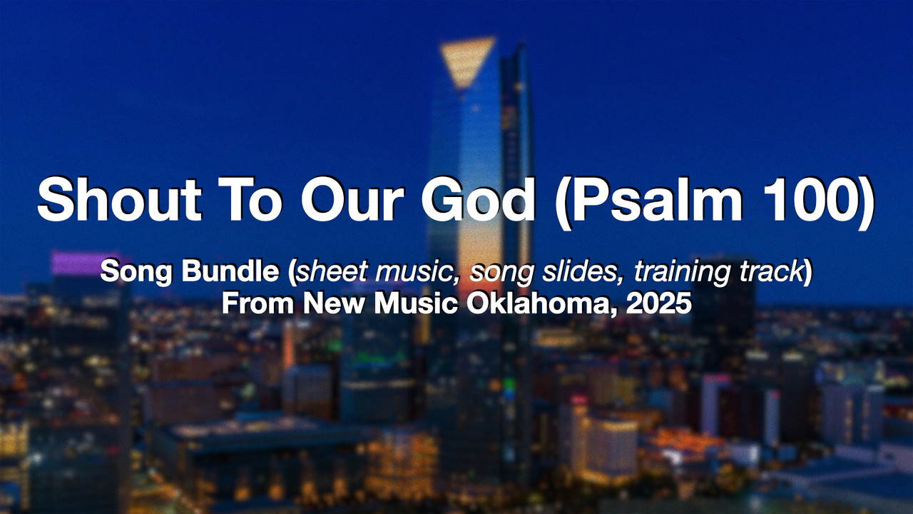Shout To Our God SONG BUNDLE