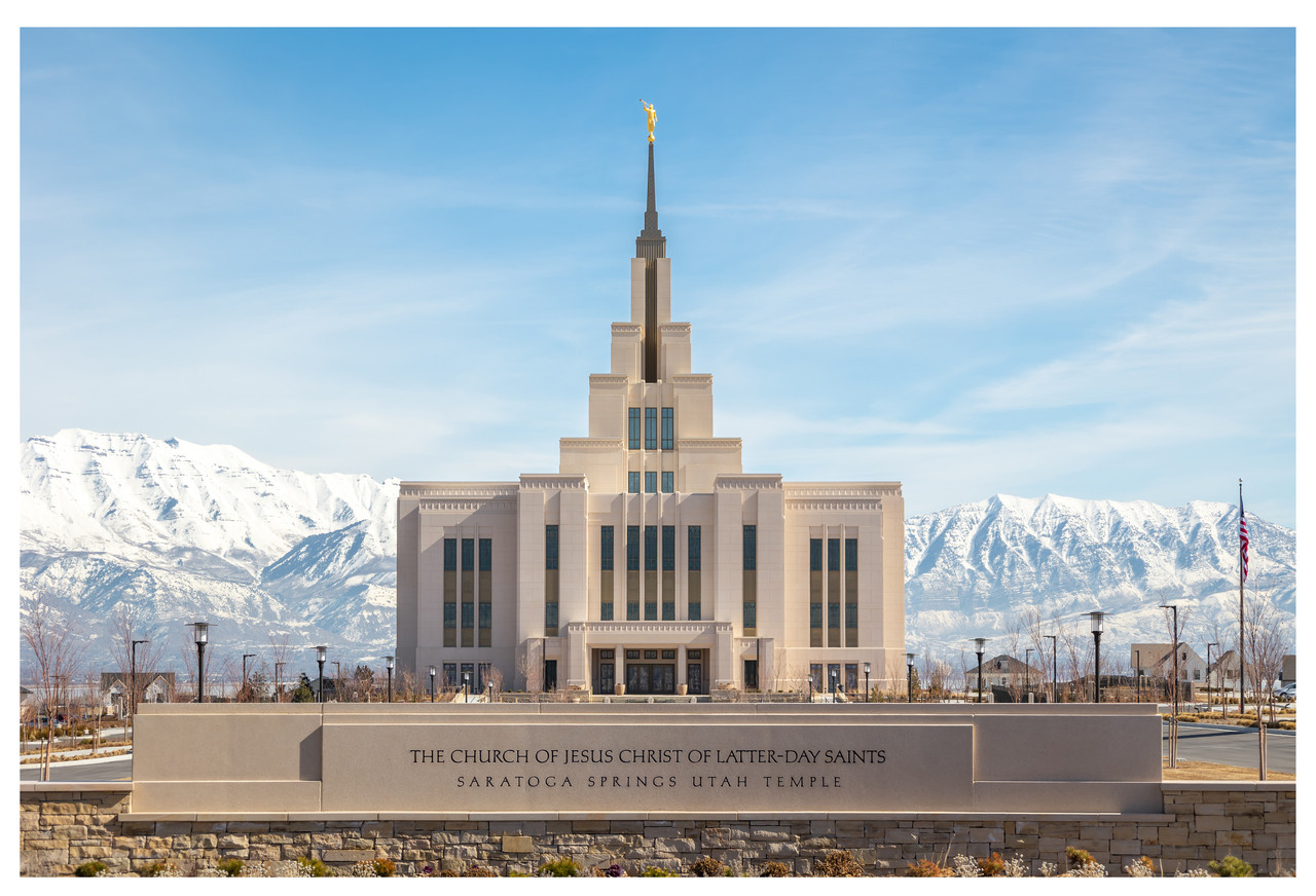 Saratoga Spring Temple Prints