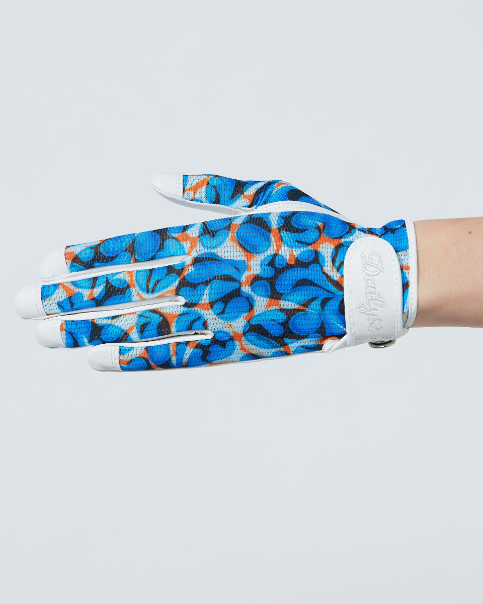 Bold Print Sun Golf Glove for Confident Play