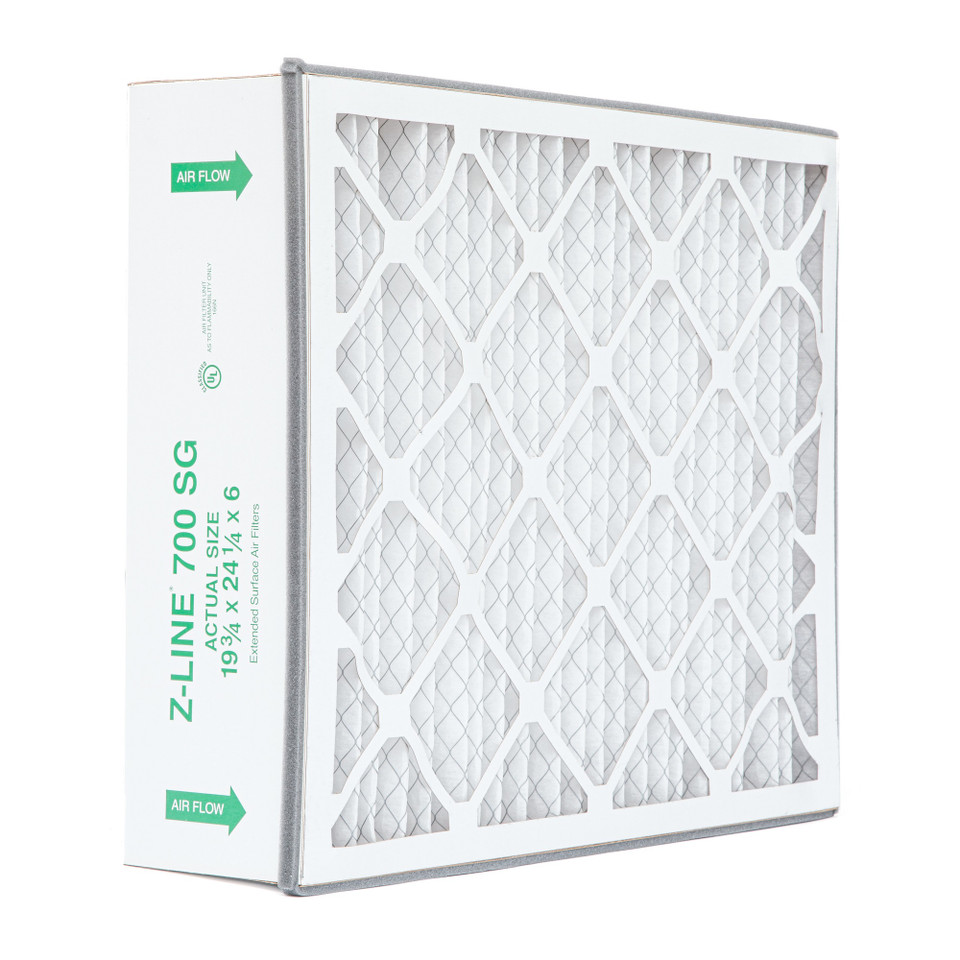 20x25x6 MERV 10 Glasfloss ZL 700 Air Cleaner Filters