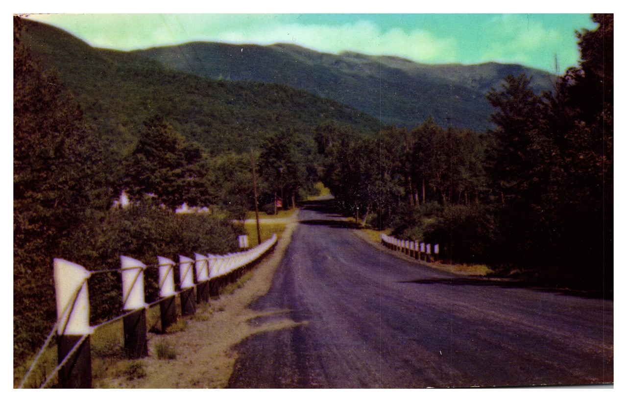 Road through Pinkham Notch White Mountains, N.H. - The Gayraj
