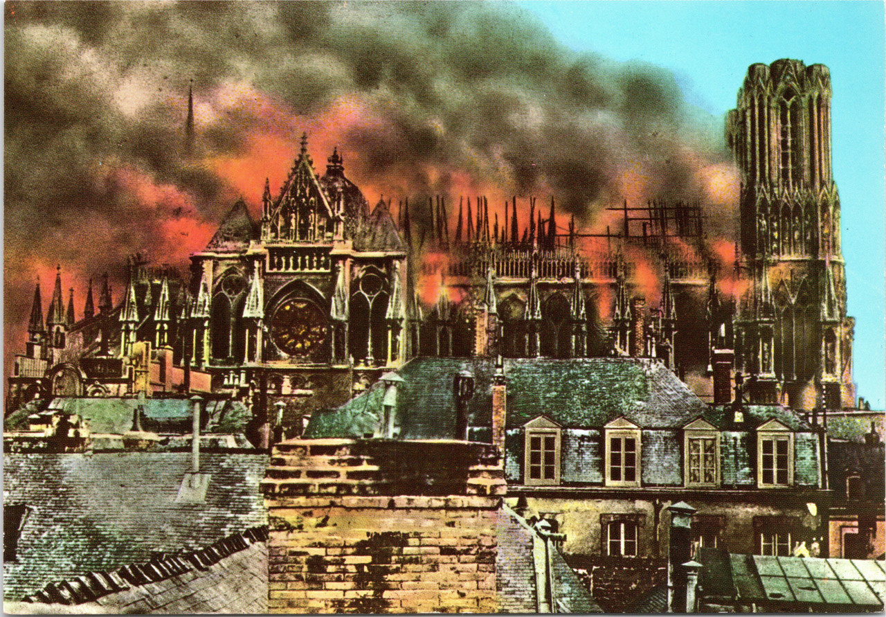 The Fire of Reims Cathedral - The Gayraj
