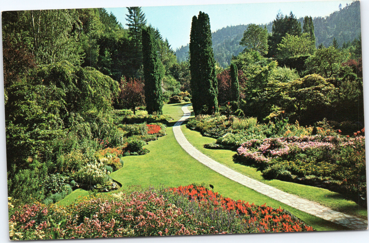 Sunken Gardens Butchart Gardens Victoria British The Butchart Gardens