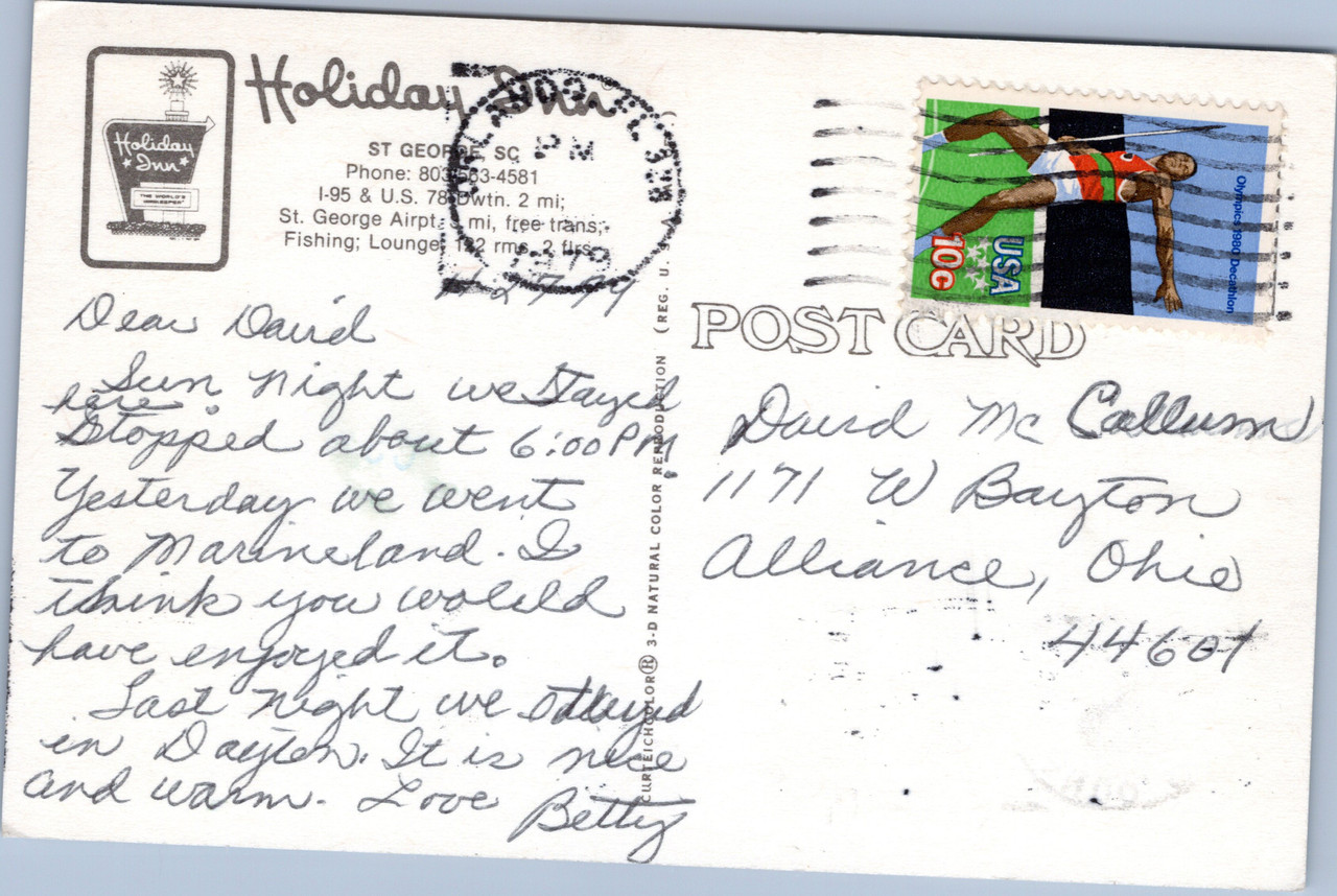 Holiday Inn - The World's Innkeeper, St George SC - The Gayraj