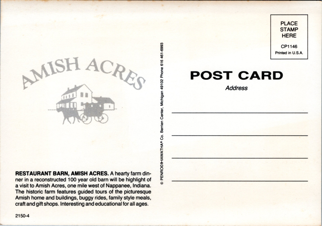 Amish Acres Restaurant Barn - The Gayraj