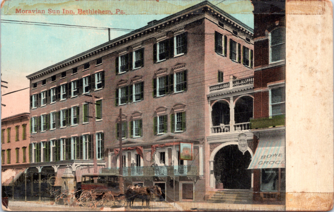 Moravian Sun Inn - Bethlehem - The Gayraj