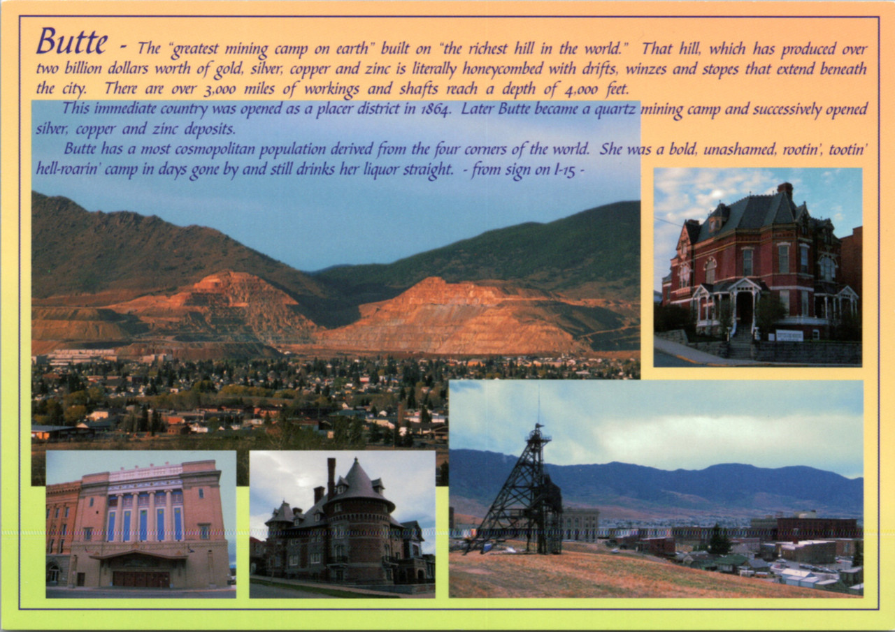 Butte - Greatest Mining Camp on Earth - The Gayraj