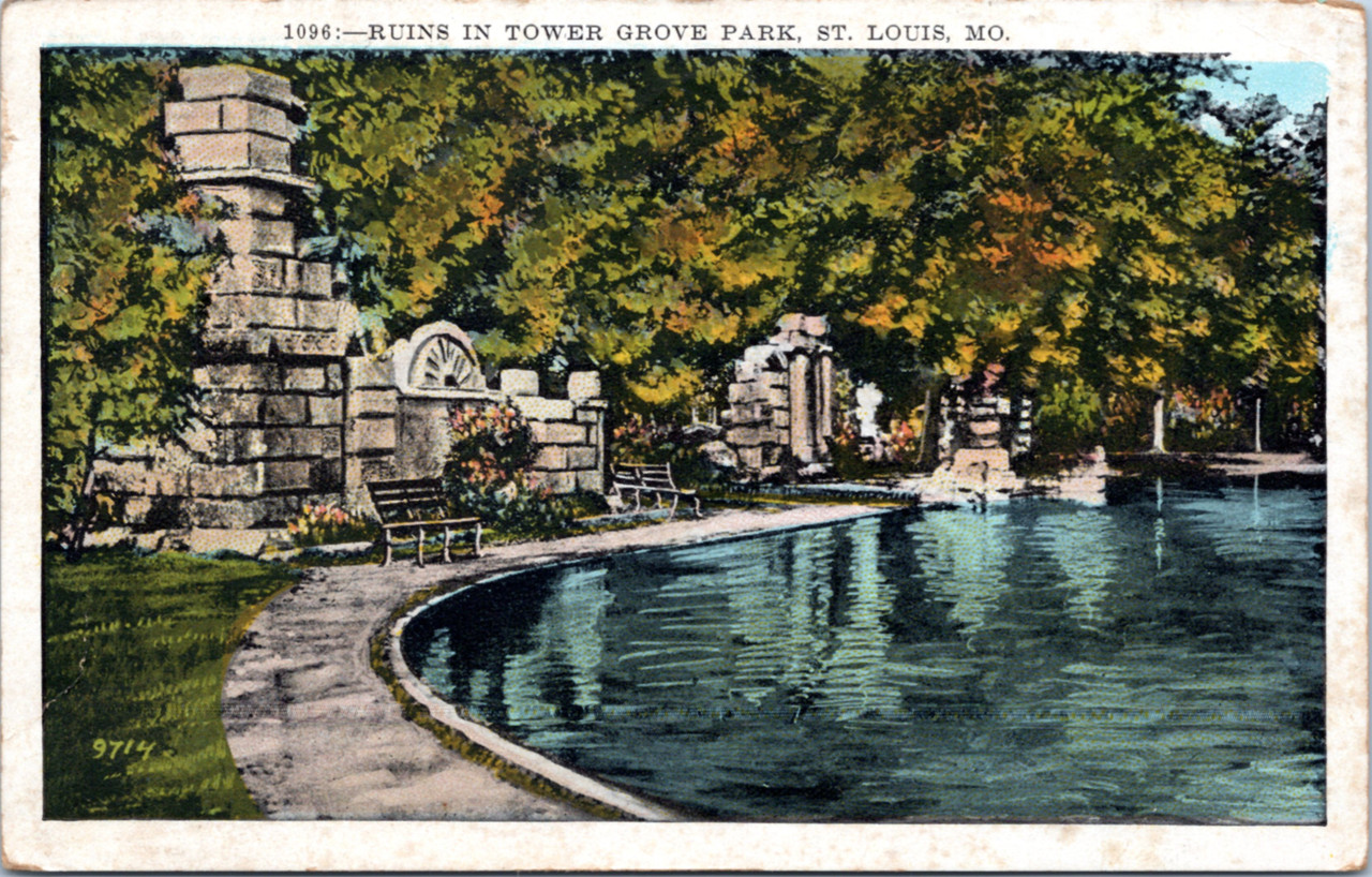 Ruins in Tower Grove Park - St. Louis - The Gayraj