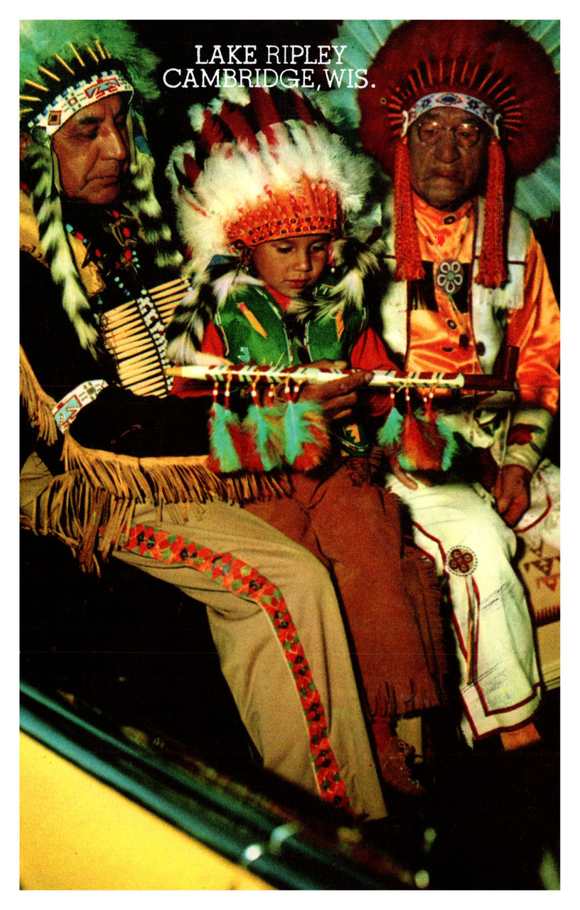 Cambridge Wisconsin - Native Americans in traditional dress - The Gayraj