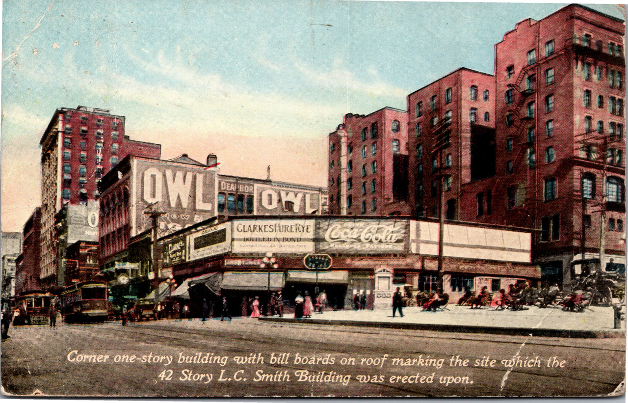 Seattle Corner before Smith Building - The Gayraj