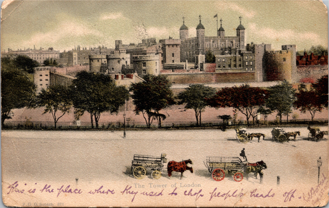 Tower of London FCO Stuart 877 Great Eastern Railway horsecart - The Gayraj