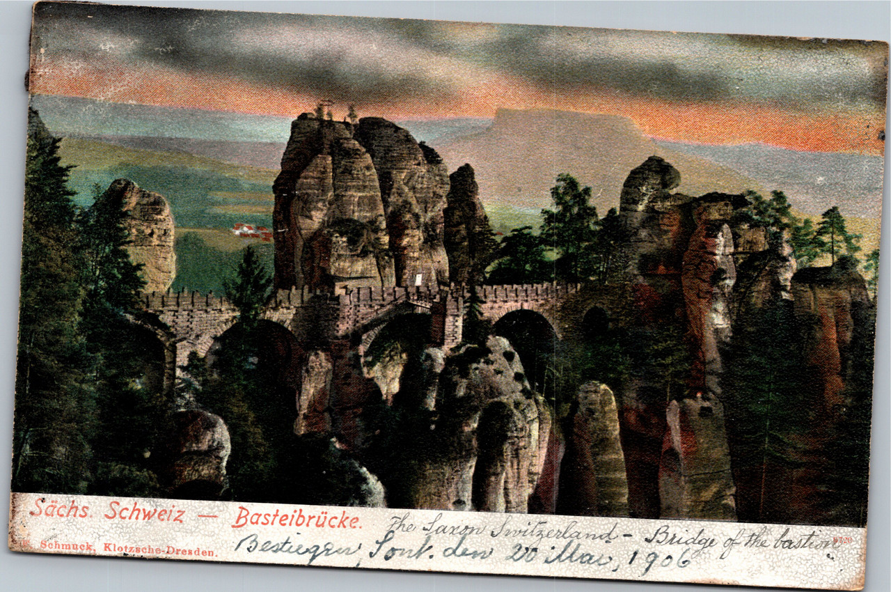 Bastei Bridge - rock formations - The Gayraj