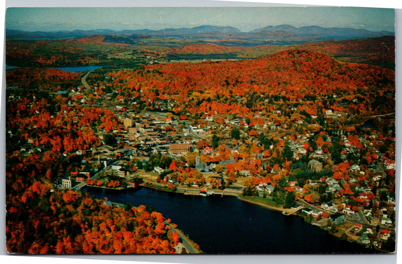 Saranac Lake Aerial