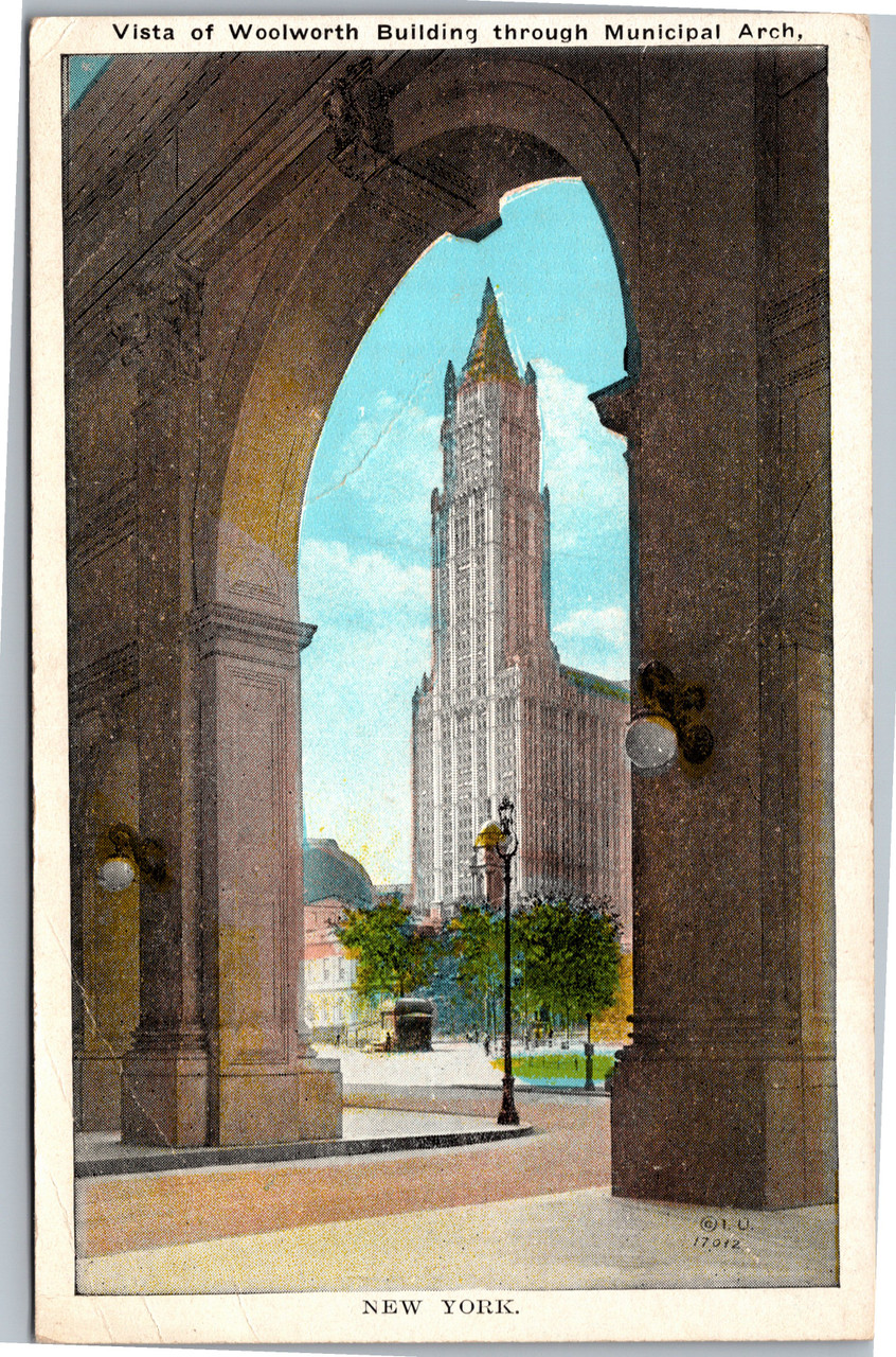 Woolworth Building view through Municpal Arch - The Gayraj