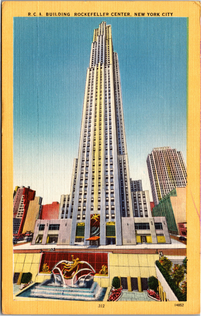 NYC Rockefeller Center RCA Building (32-515) - The Gayraj