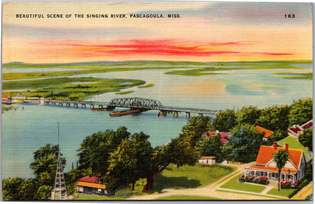 Beautiful Scene of the Singing River - Pascagoula Miss - The Gayraj