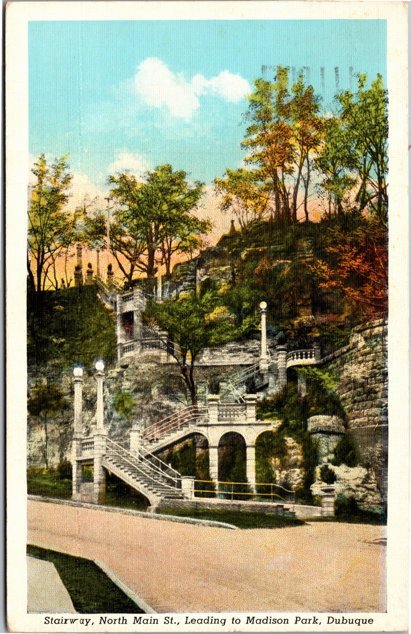 Stairway North Main St Leading to Madison Park - The Gayraj