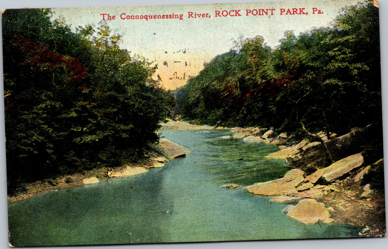 The Connoquenessing River Rock Point Park - The Gayraj