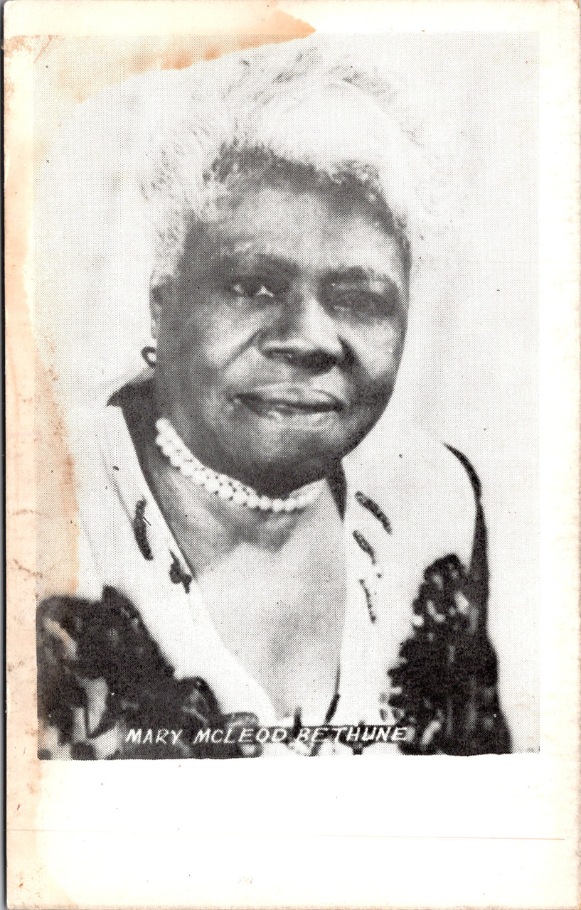 Mary McLeod Bethune founder Cookman College - The Gayraj