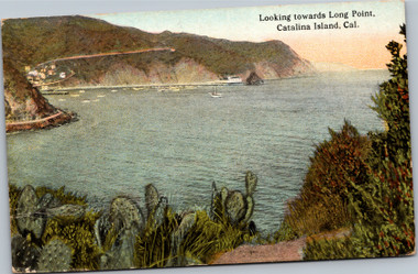 Looking Towards Long Point - Catalina Island - The Gayraj