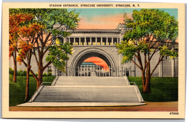 Syracuse University Stadium Entrance - The Gayraj