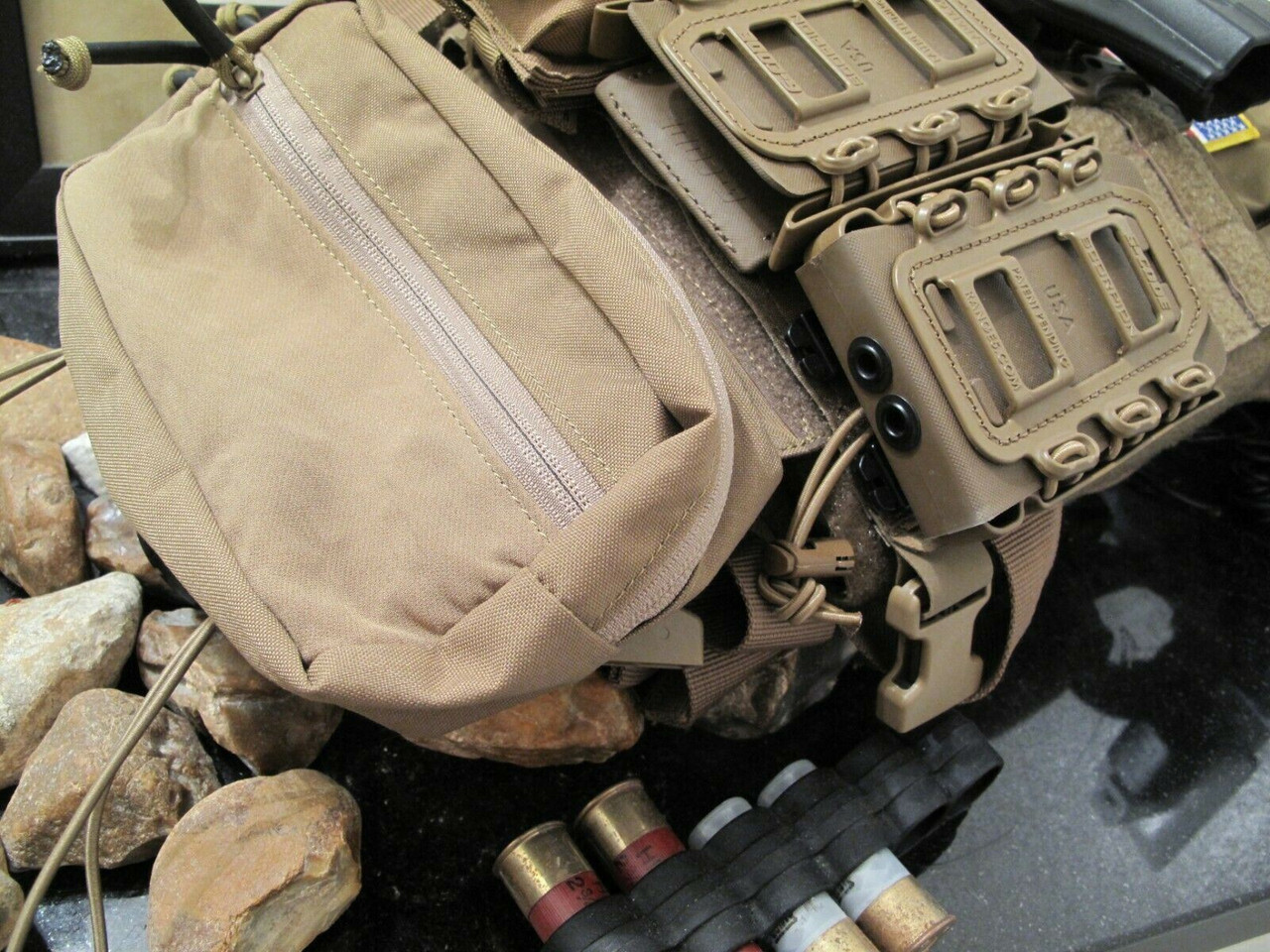 Plate Carrier DANGLER POUCH NIJ IIIA 3A + Ballistic Bulletproof Soft ...