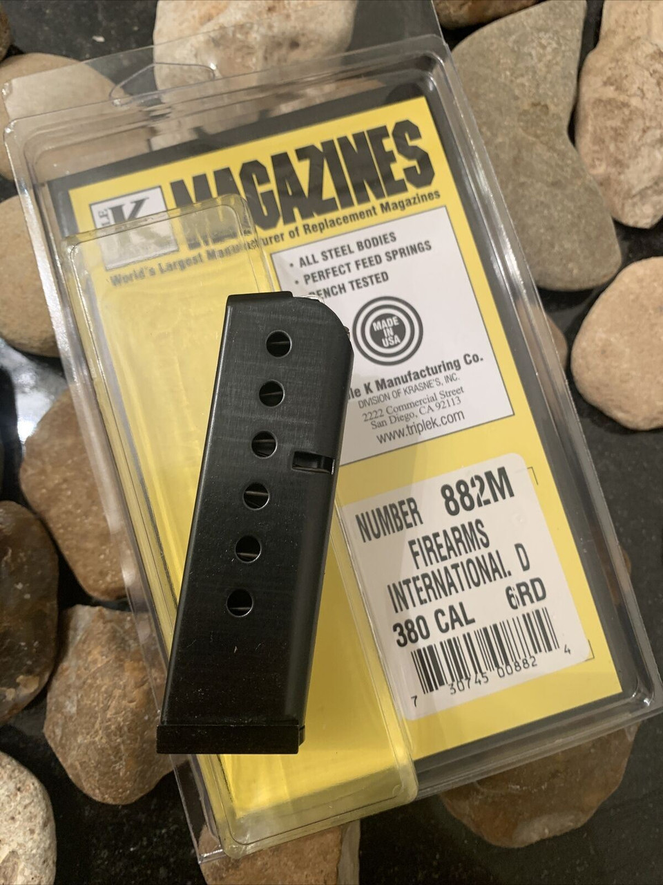 2-Pack Firearms International D Magazine (early Model) .380 380 6rd ...