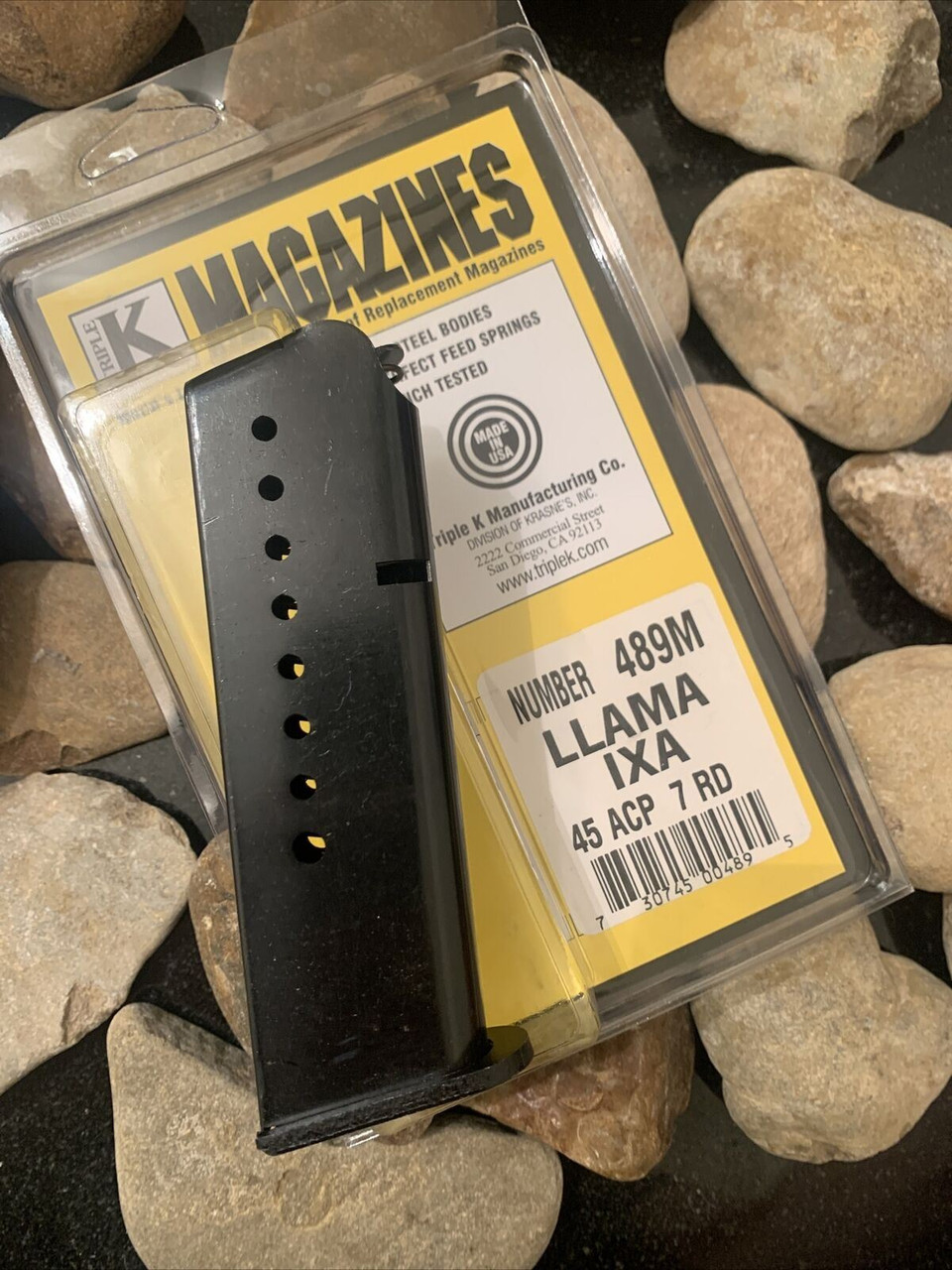 2-Pack Magazine for Llama Models IX IXA 45 .45 Auto ACP 7 Rd Clip Mag ...