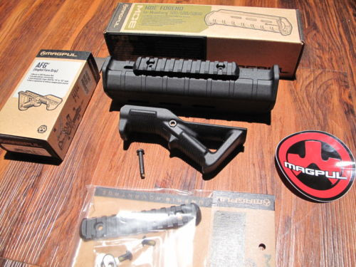Magpul ELITE Interstate HAWK Forend w Angled Foregrip AFG & 5" Rail ...