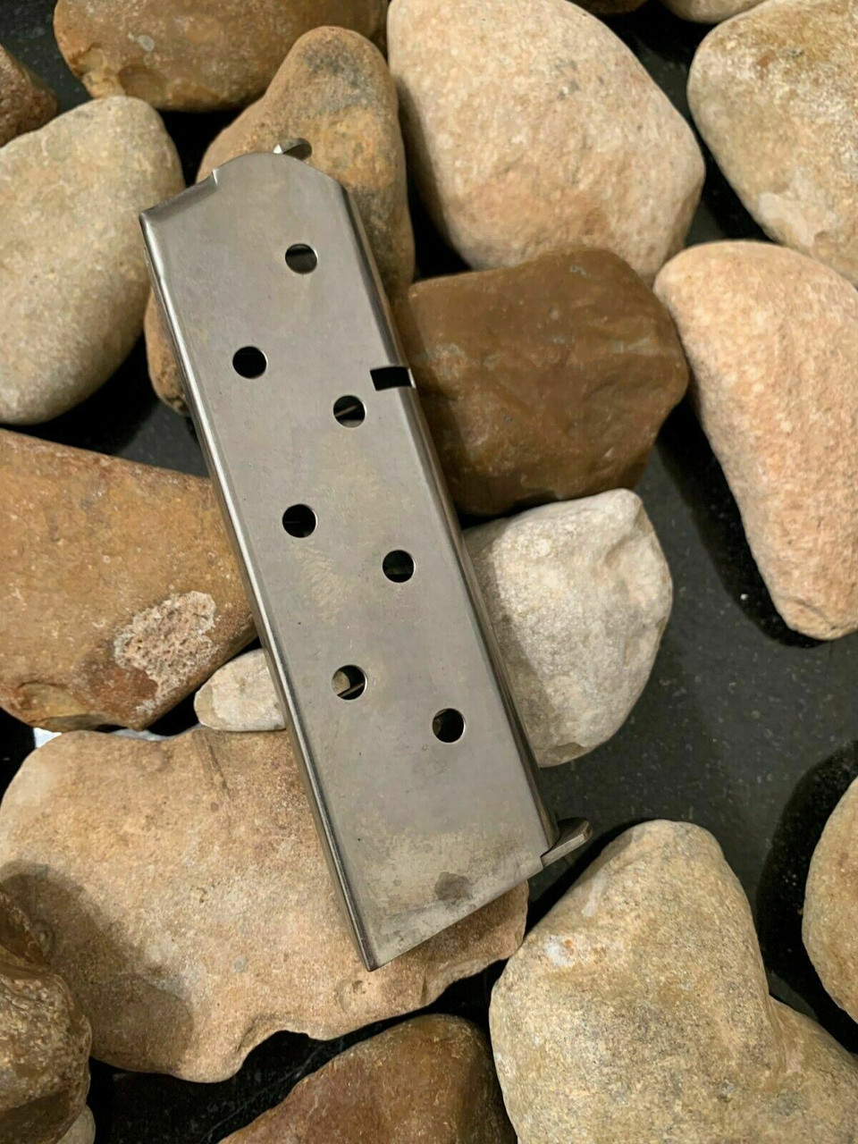 2 Pack 1911 Colt Style GLOSS (GI MARKED 30745) Magazine 7RD 45 ACP .45 ...