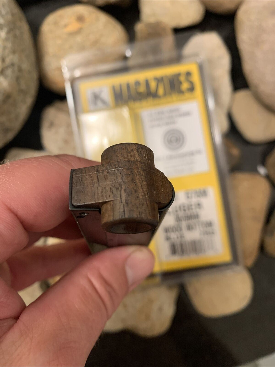 3-Pack RARE Hardwood Luger .30 OR 9MM 7 Round RD Steel Magazine Mag ...